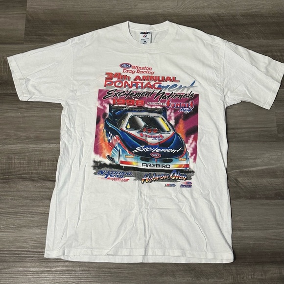 Jerzees | Shirts | Vintage 998 Nhra Winston Drag Racing Shirt | Poshmark